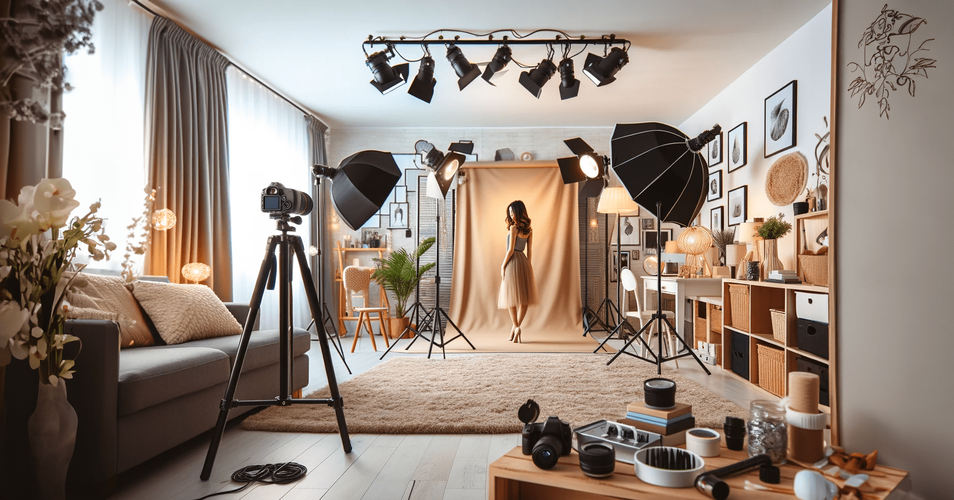 Comment Créer un Studio Photo à Domicile : 9 Équipement Essentiel ...